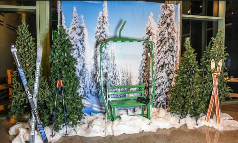 Ski Chair Prop Rental | Event Rentals | Illusions Rentals