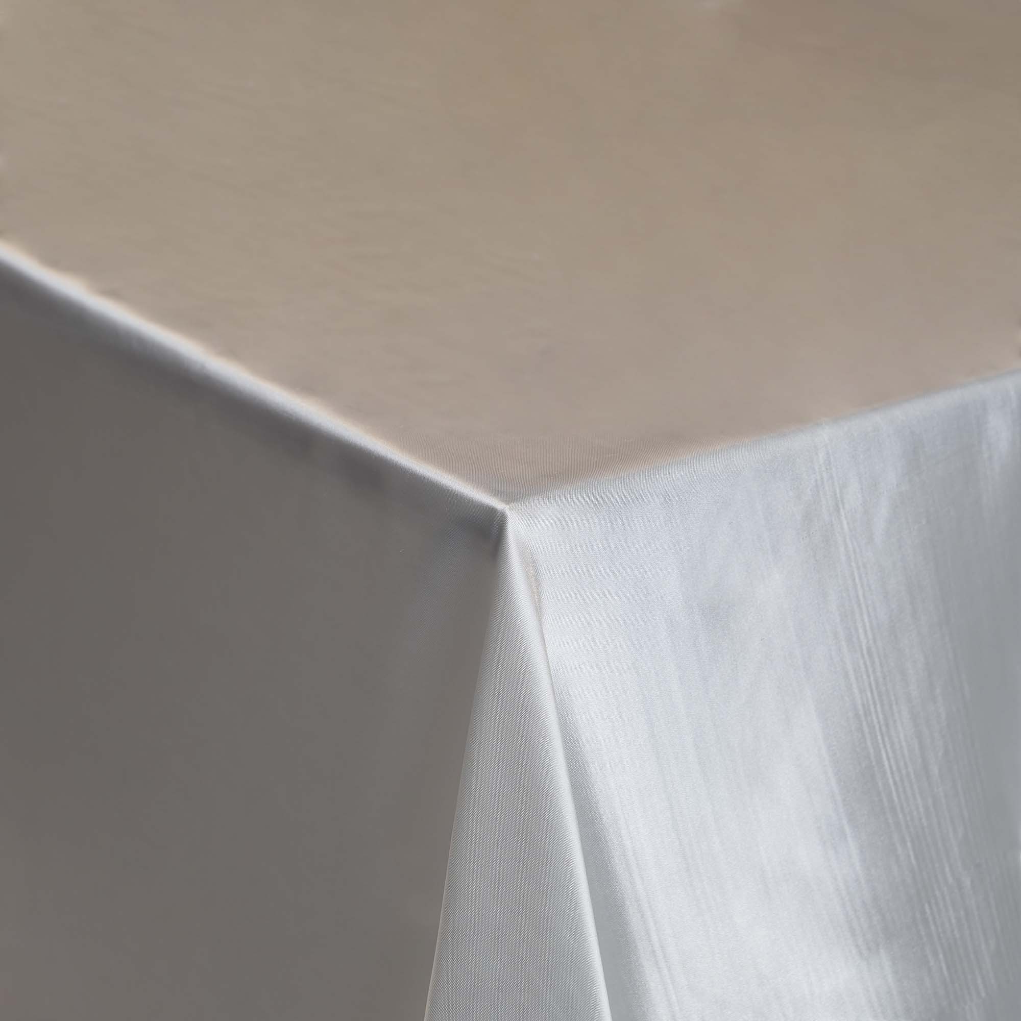 Ivory Satin – Tablecloth – Illusions Rentals