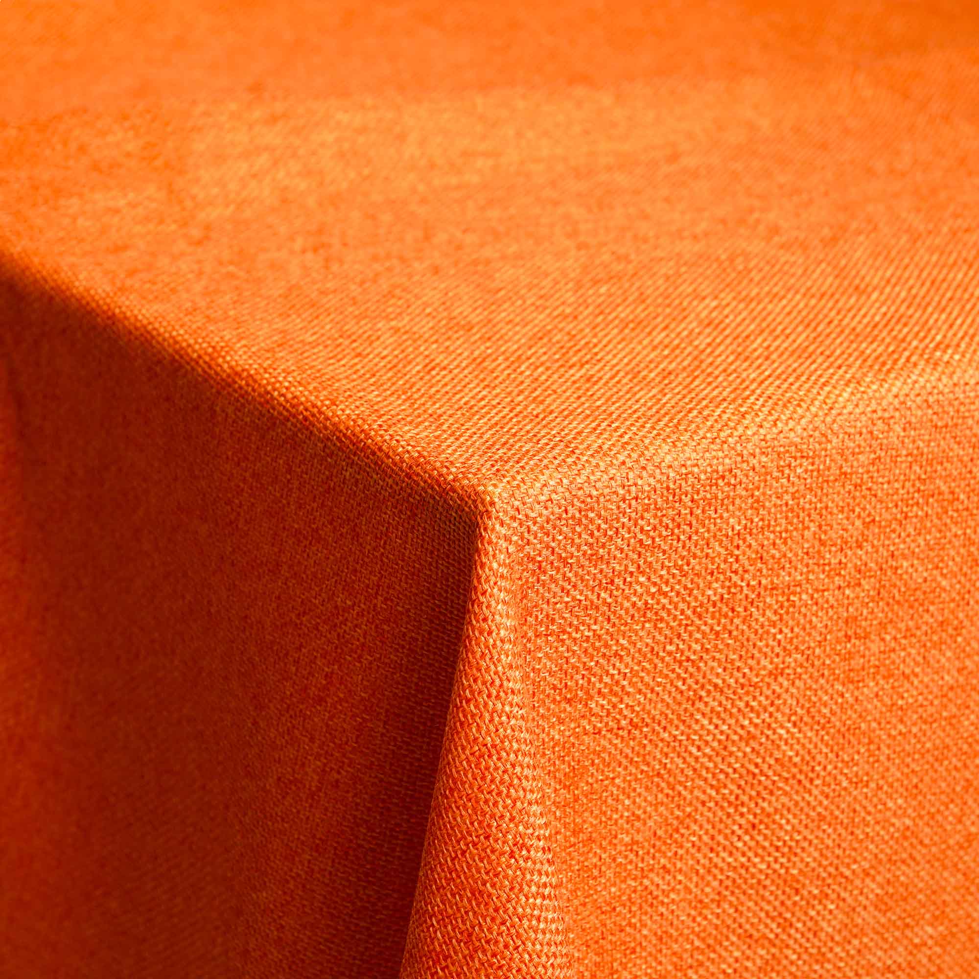 Orange Jute – Tablecloth – Illusions Rentals